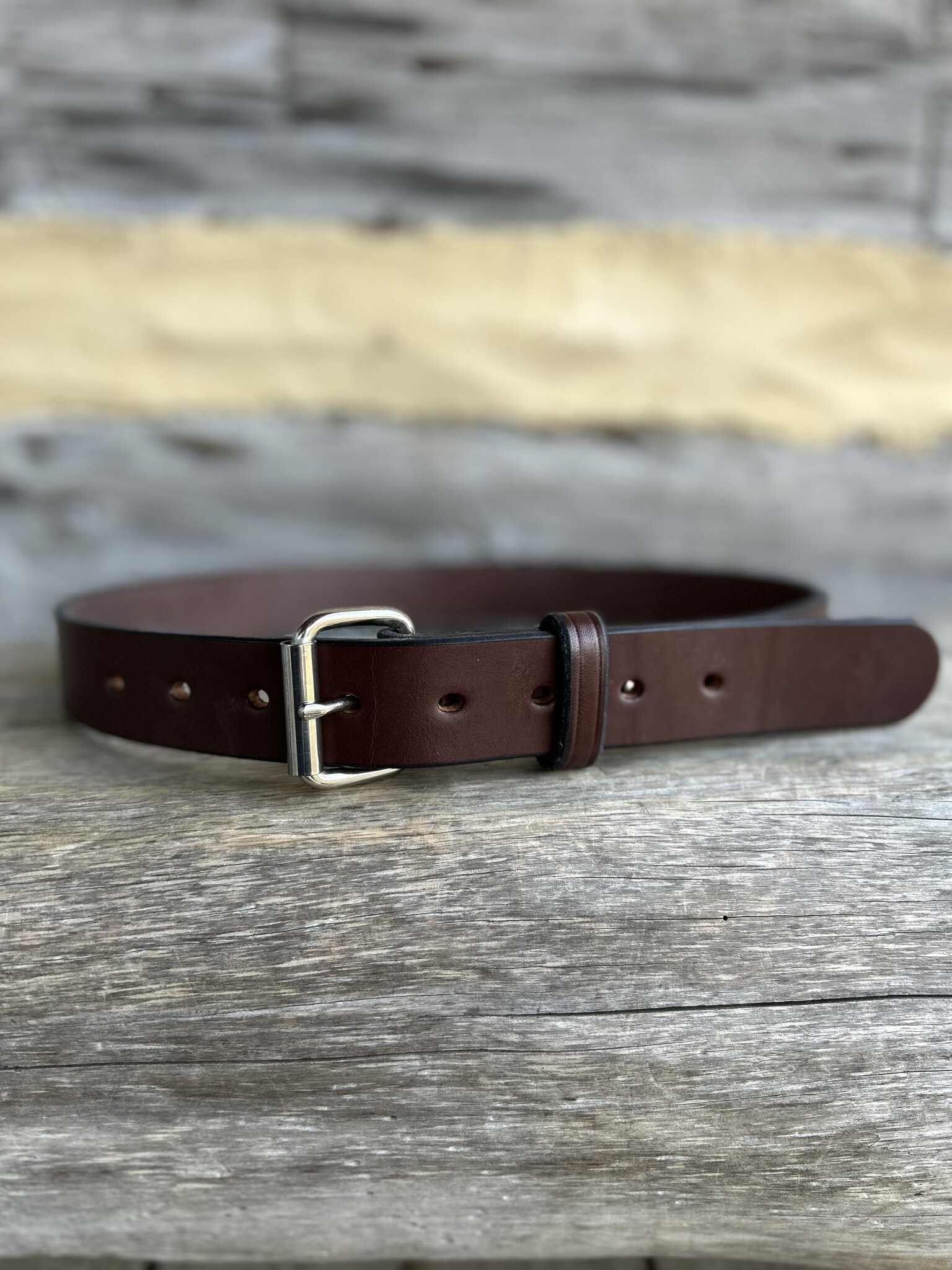 Order PBH Plain Leather Belt – Hewlett & Dunn Gear - Hewlett & Dunn