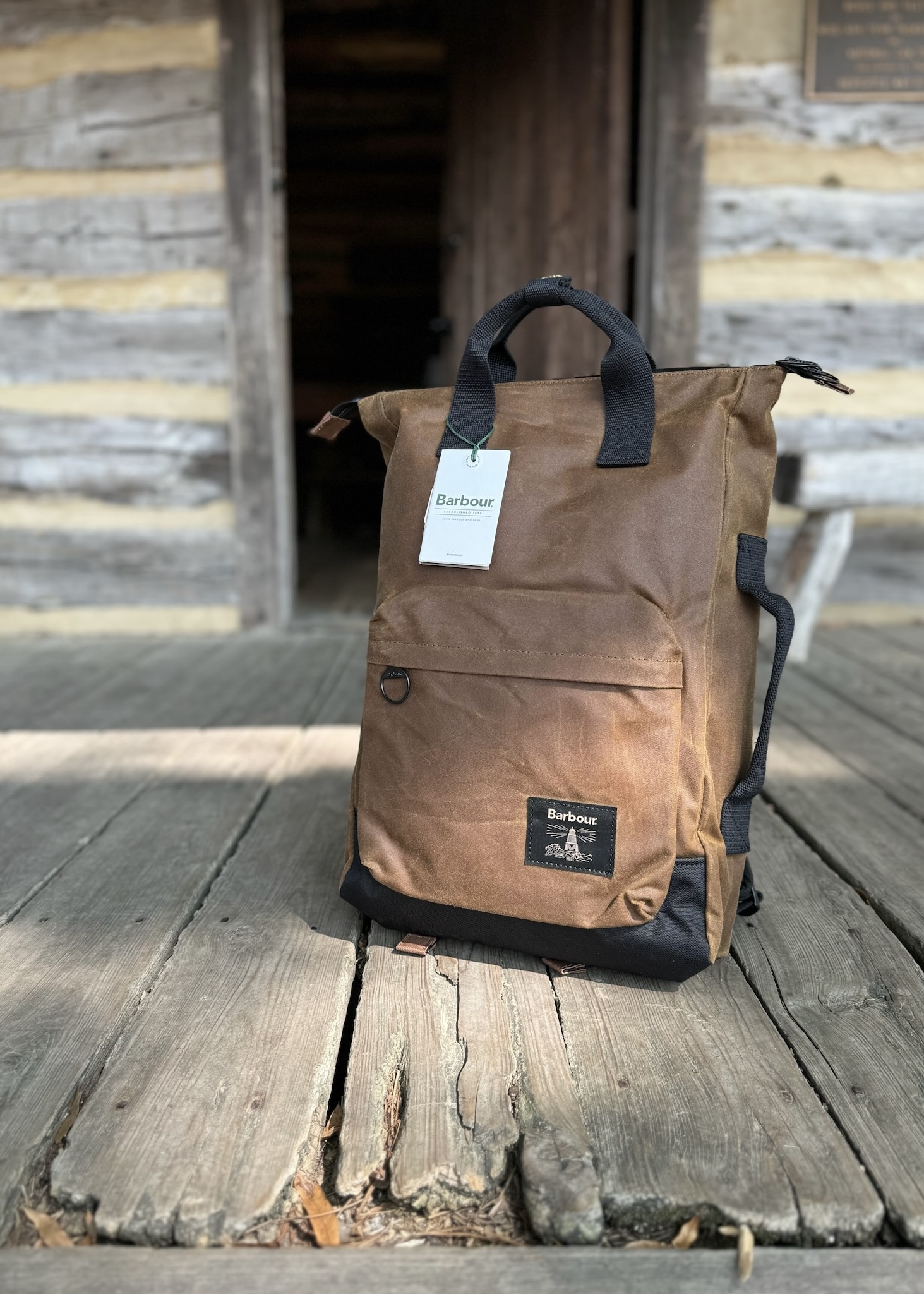 Barbour Field Wax Backpack - Hewlett & Dunn