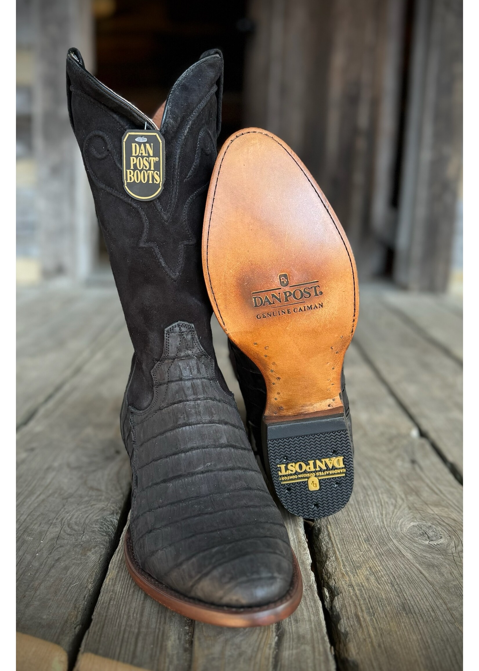 Dan Post Alvis Sueded Caiman - Hewlett & Dunn