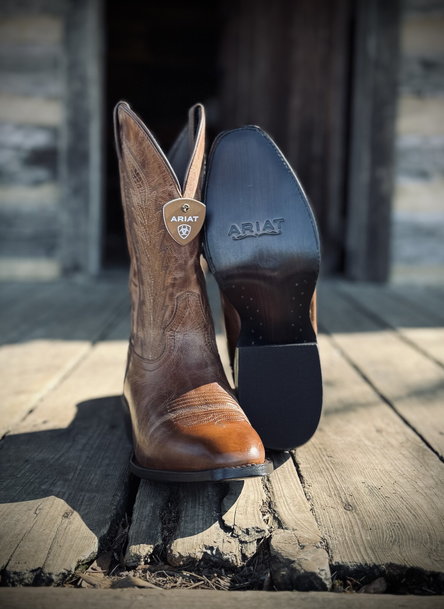 Ariat Mens Downtown Willie Western Boot - Hewlett & Dunn