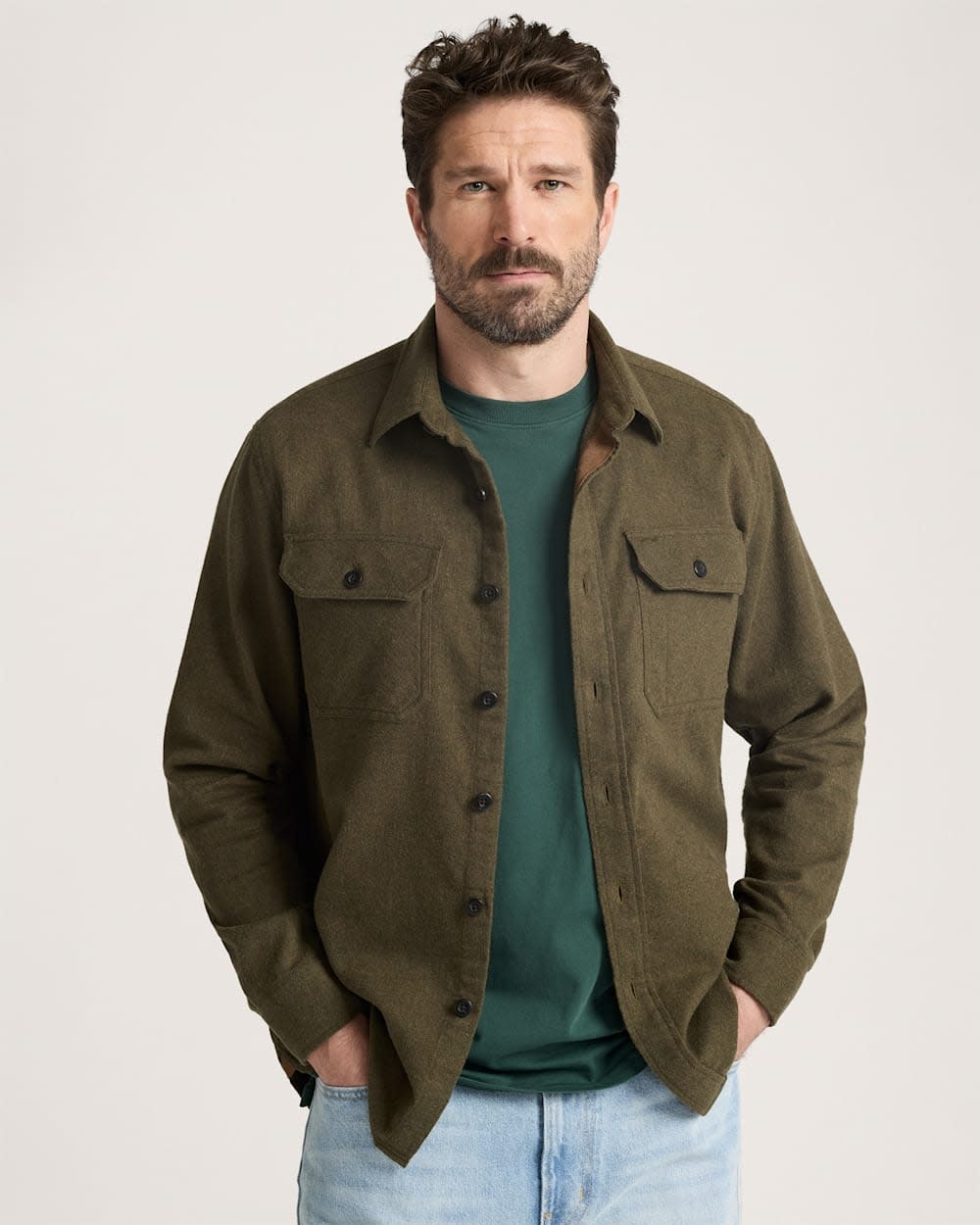 Pendleton Burnside Double Brushed Flannel Shirt '25 - Hewlett & Dunn