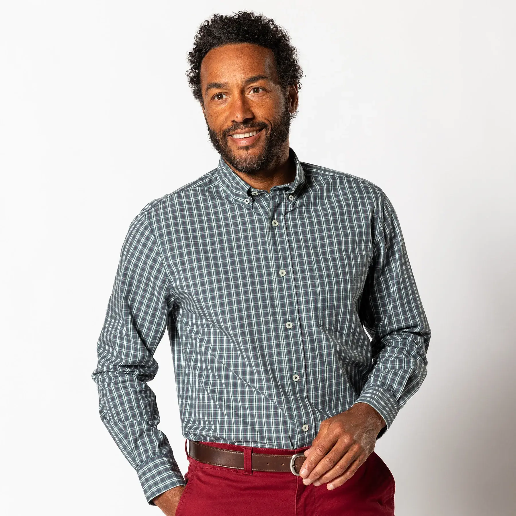 Duck Head No. D11442 Cody Cotton Cashmere Poplin Sport Shirt - Hewlett ...