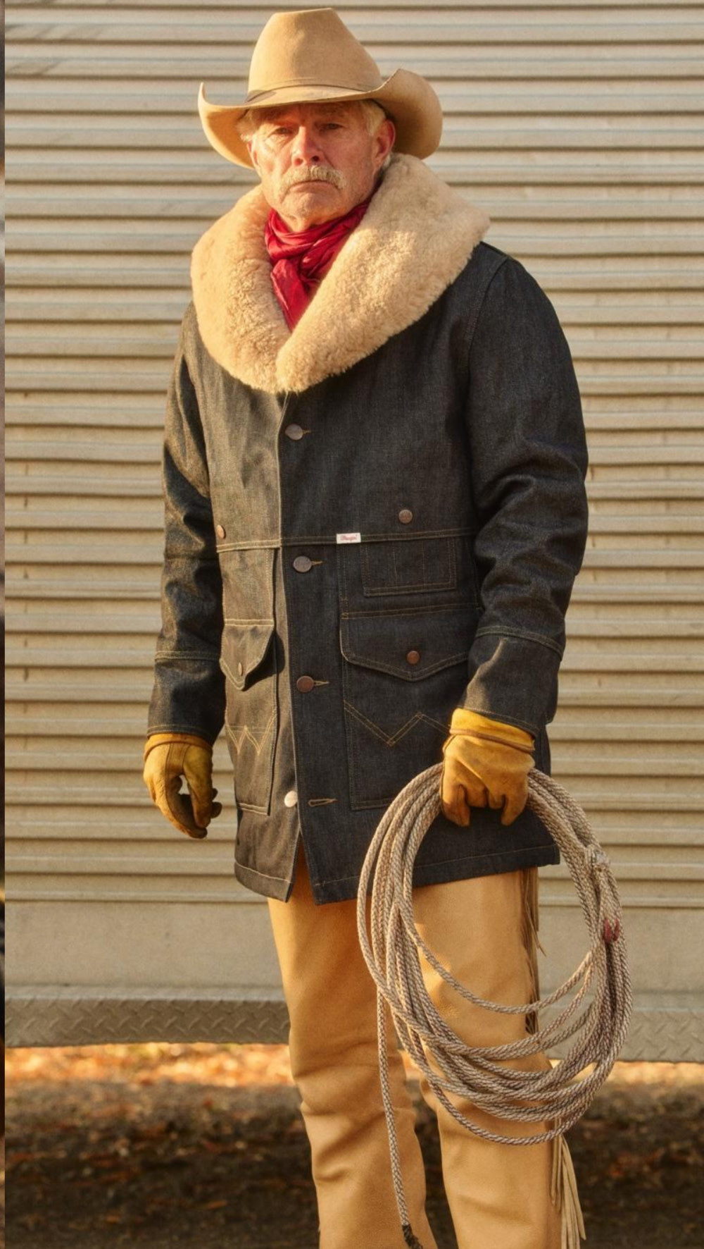 Filson X Wrangler No. 112370270 Denim Packer Jacket - Hewlett & Dunn