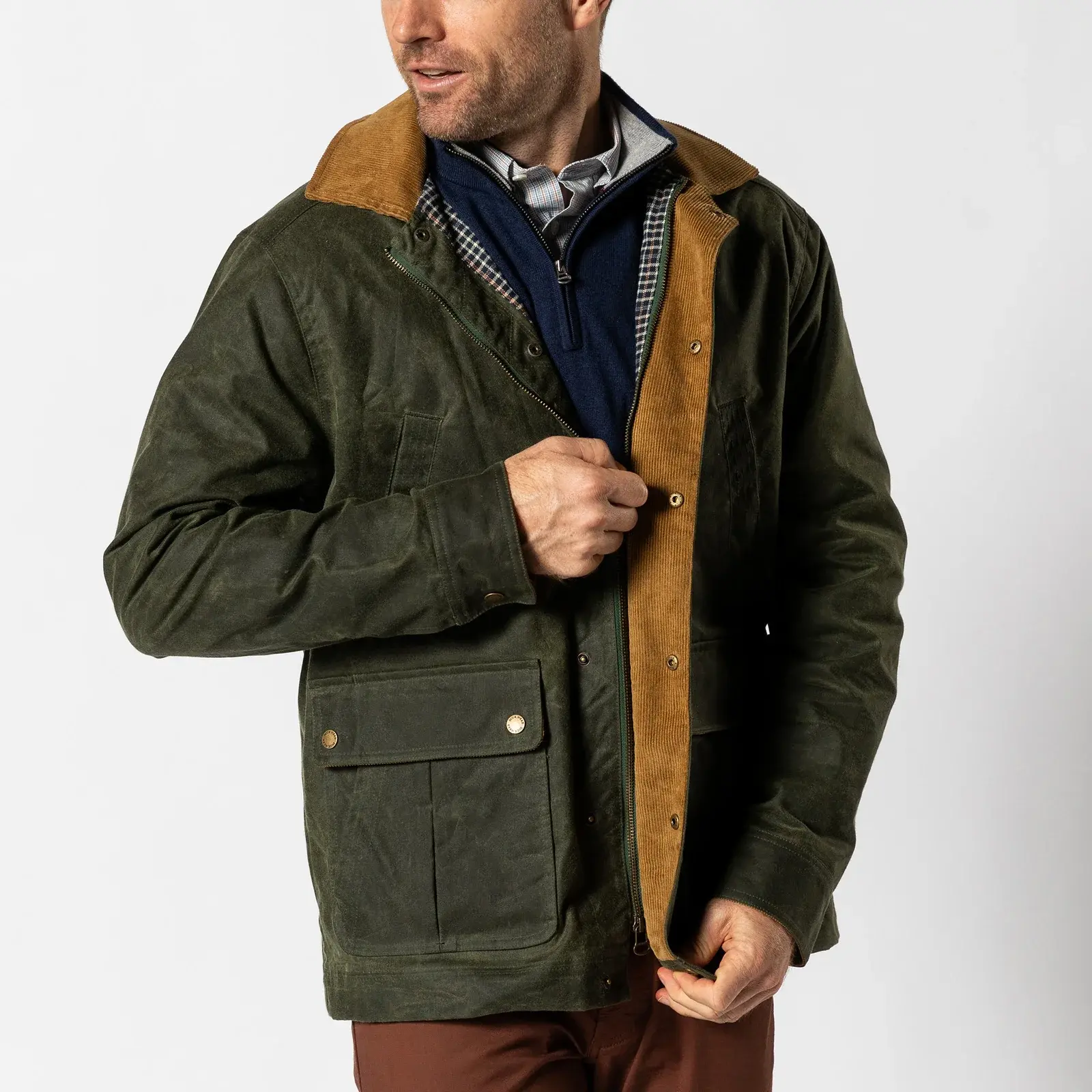 Duck Head Duck Head No. D51057 Waxed Duck Canvas Jacket - Hewlett & Dunn