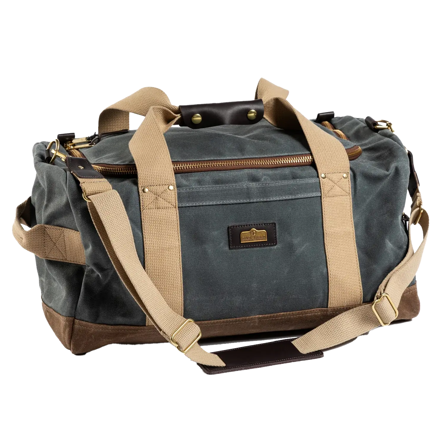 Duck Head No. D81064 Waxed Canvas Overnight Bag - Hewlett & Dunn