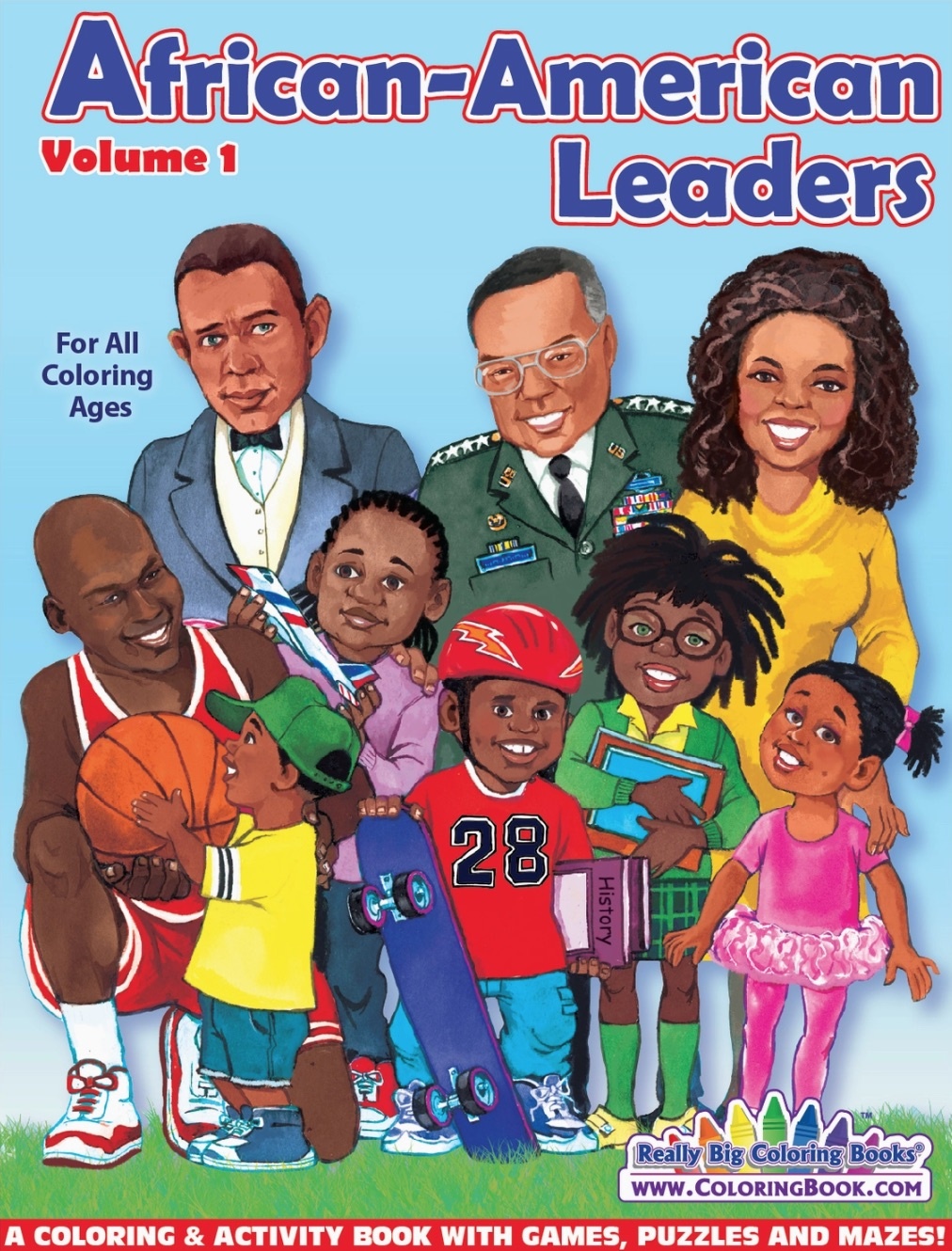 African-American Leaders Coloring Book - Whitney Plantation Gift Store
