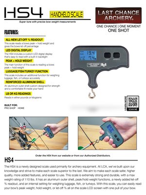 Bow Scales - Urban Archery Pty Ltd