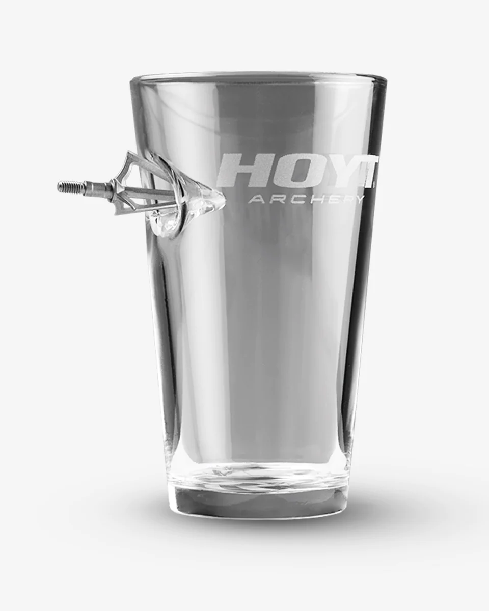 Hoyt Tagged Out Pint Glass - Urban Archery Pty Ltd