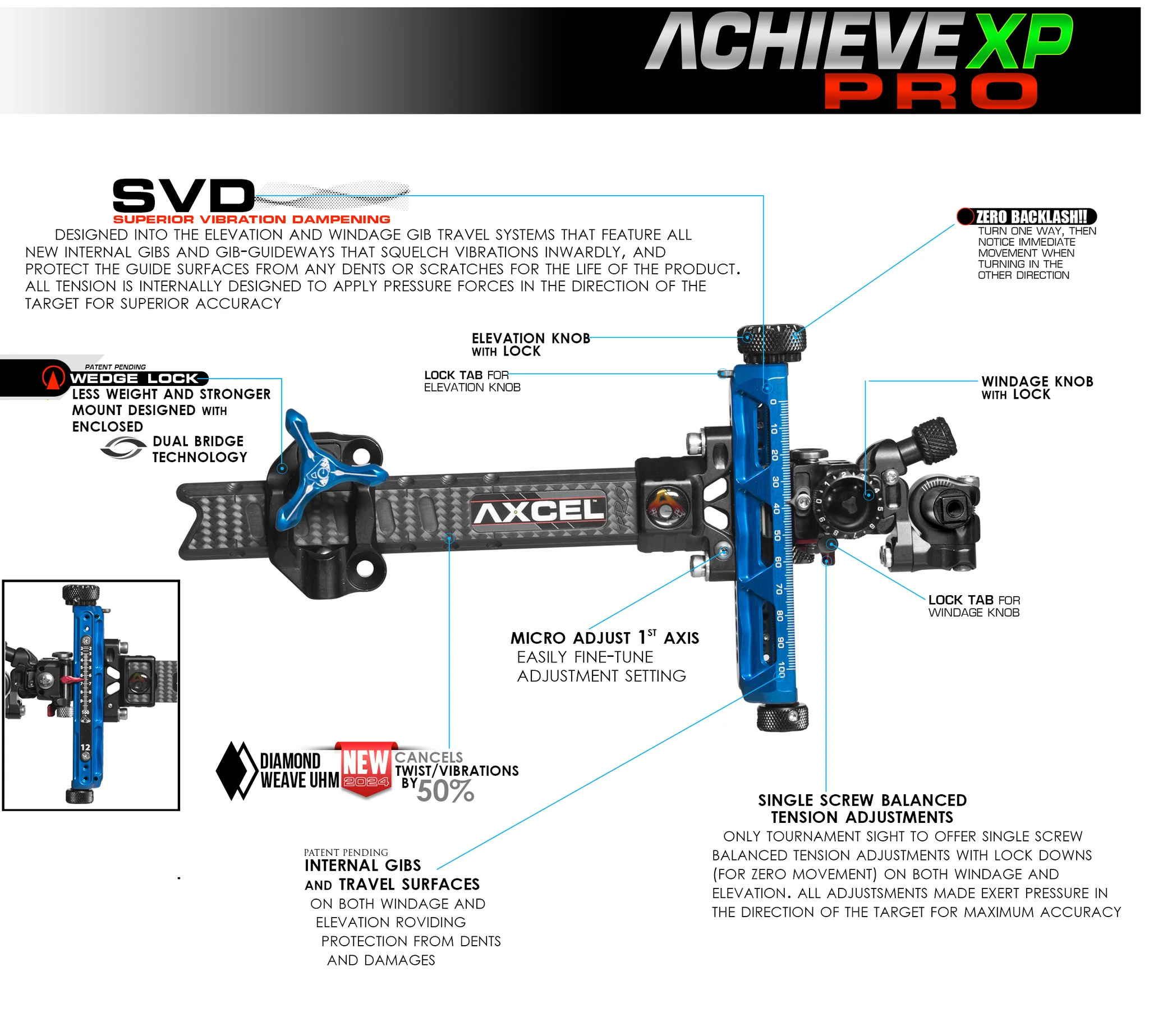 Axcel Achieve XP Pro 6in - Urban Archery Pty Ltd