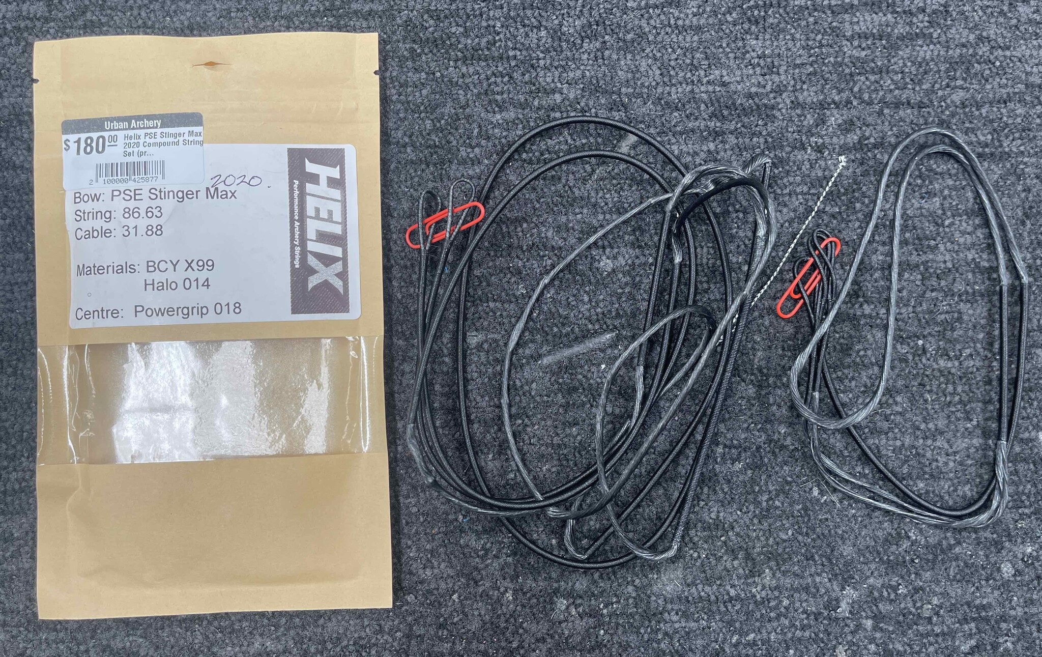 Helix PSE Stinger Max 2020 Compound String Set (premade) - Urban ...