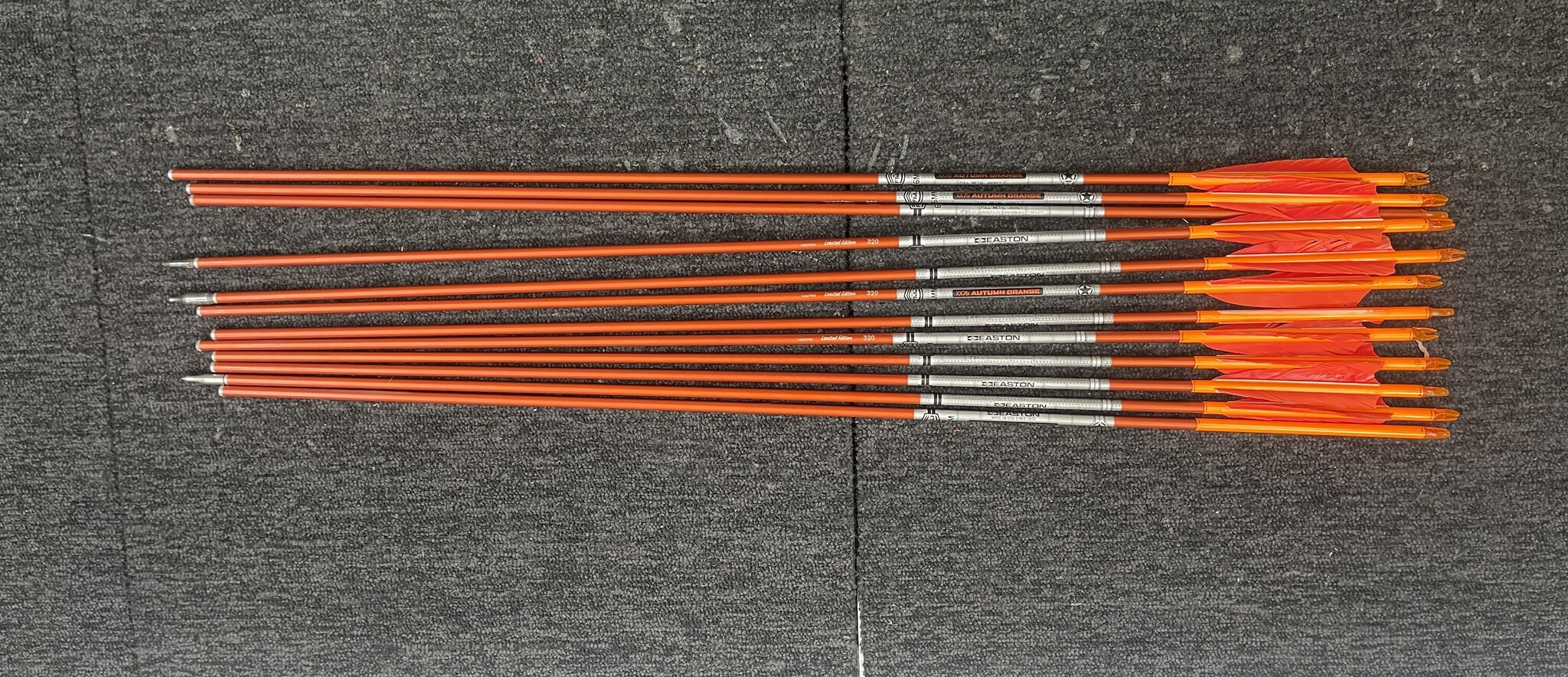Secondhand Easton 6mm FMJ Orange 320s x 12 - Urban Archery Pty Ltd