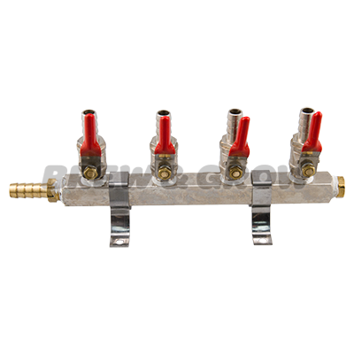 Air Distributor - 4-Way w/ 5/16" Barb - Brew & Grow Hydroponics and ...