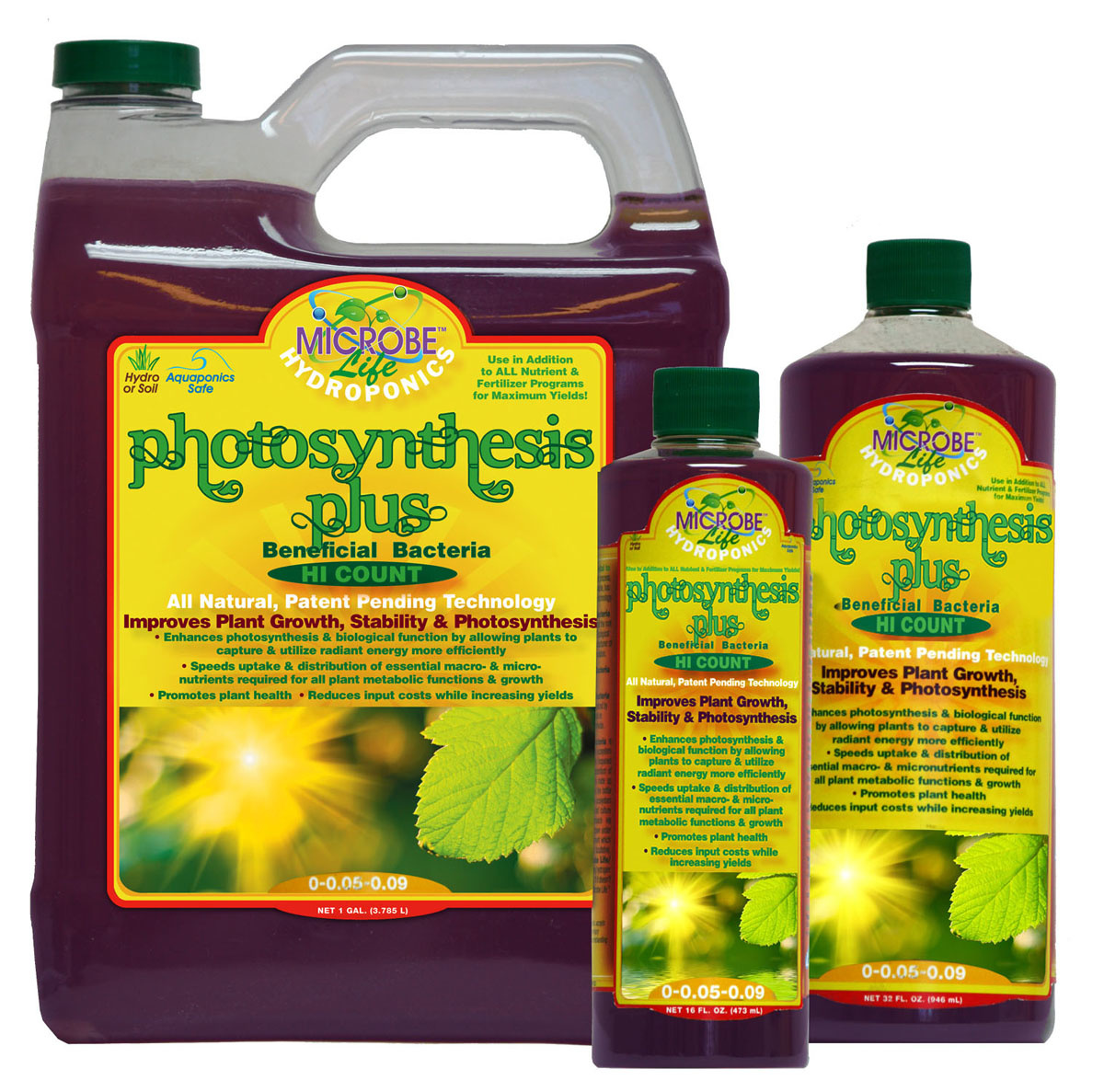 Microbe Life Photosynthesis Plus, 16 oz - Brew & Grow Hydroponics and ...
