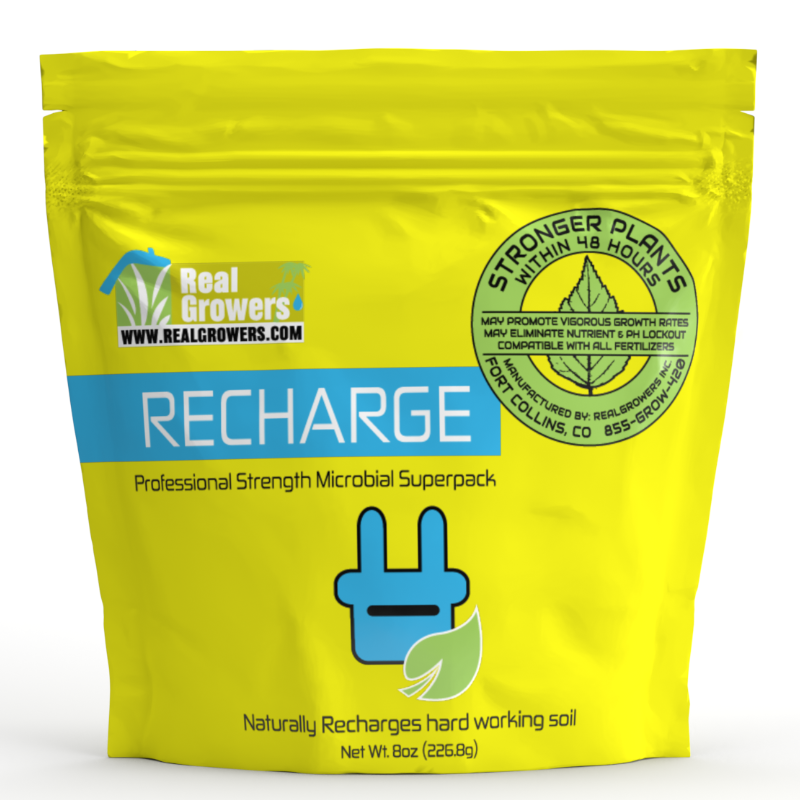 Real Growers Recharge 8oz Bag - Brew & Grow Hydroponics and Homebrewing ...