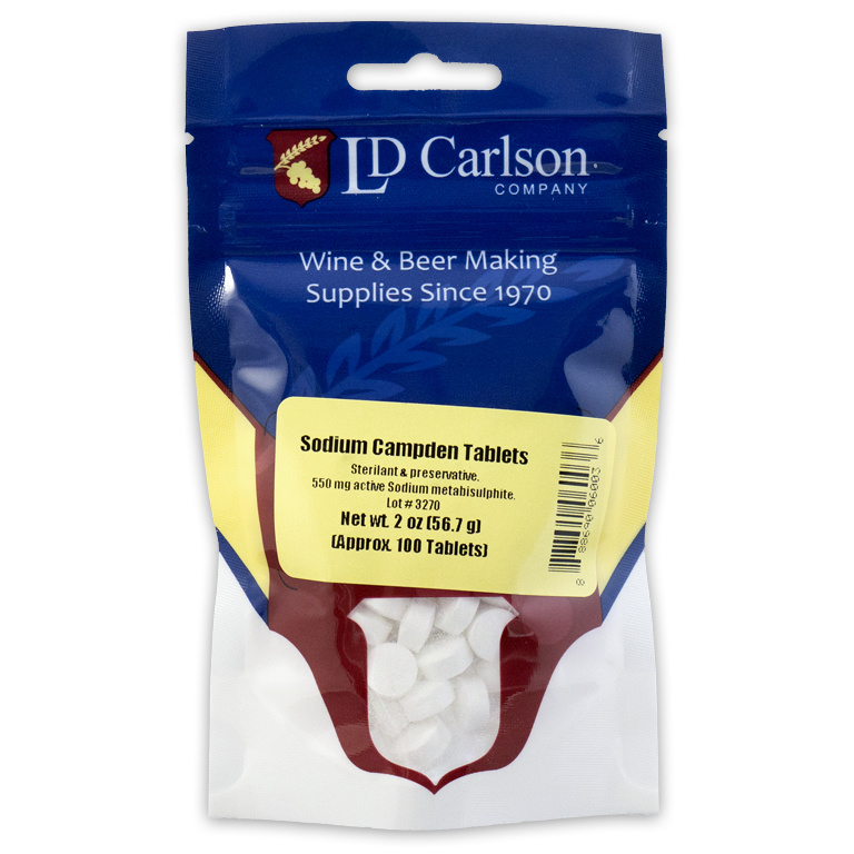 Campden Tablets 100 Count - Brew & Grow Hydroponics and Homebrewing ...