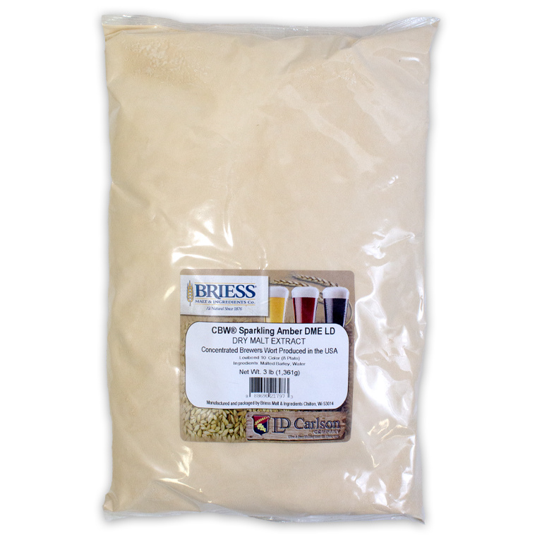 Briess CBW Sparkling Amber Malt Extract - 3 lb - Brew & Grow ...