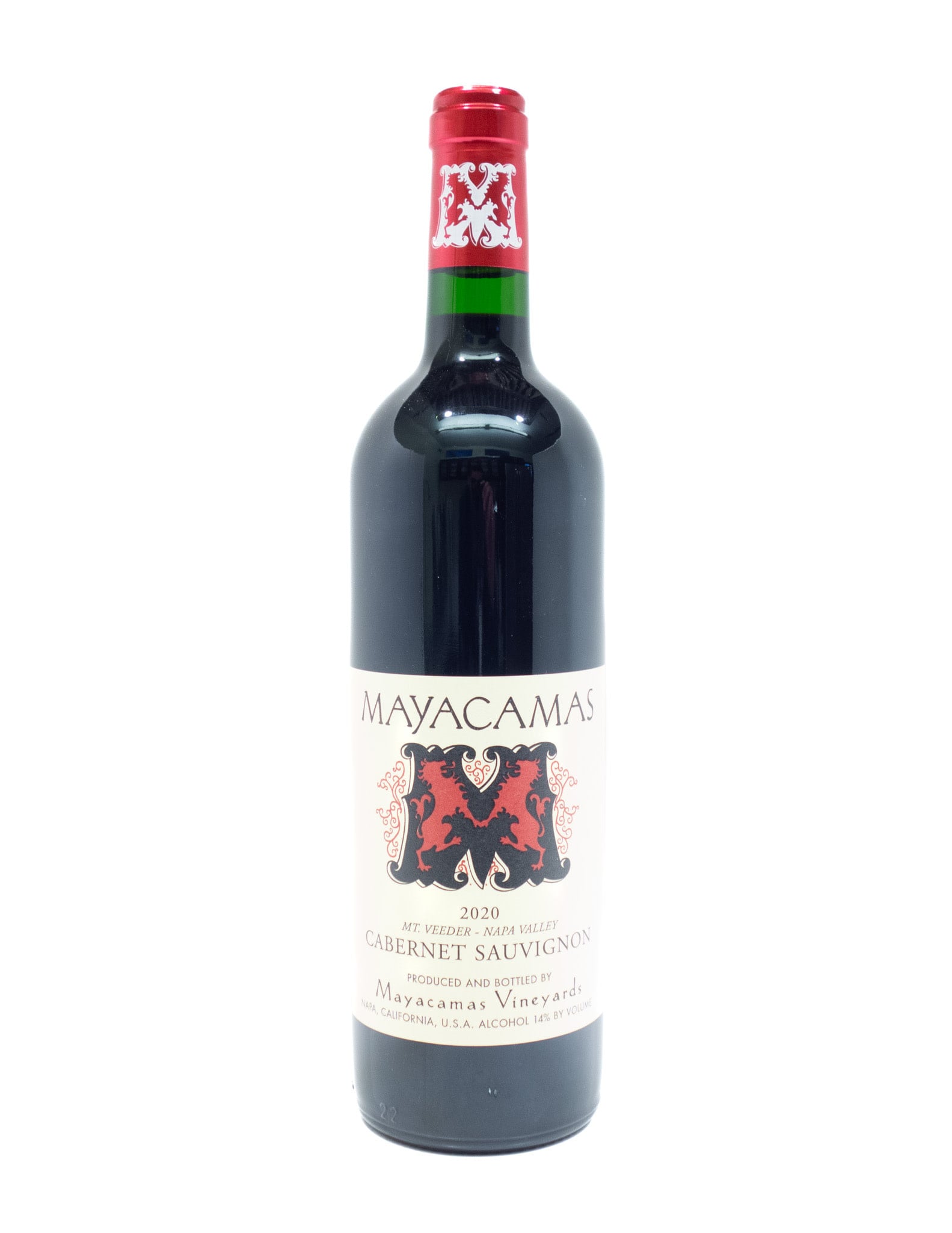 Mayacamas Cabernet Sauvignon Mt. Veeder Napa Valley 2020 - Artisan Wine ...