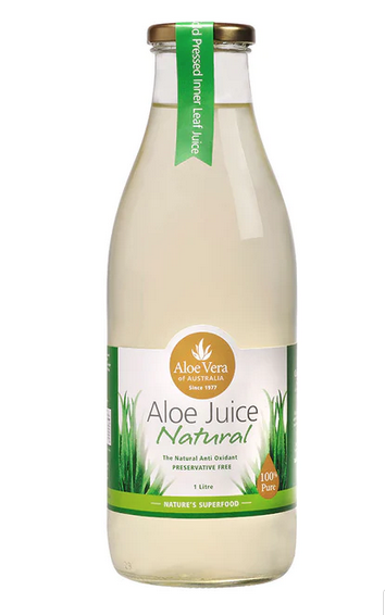 Aloe Vera of Australia Natural 100% Aloe Juice 1L - Panacea Whole Foods