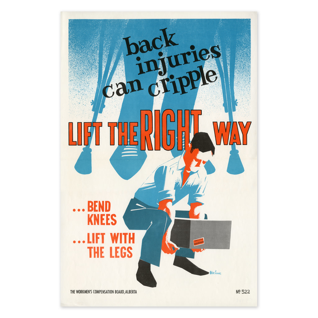Lift The Right Way Poster | Vivid Print - Vivid Print | Bee Waeland