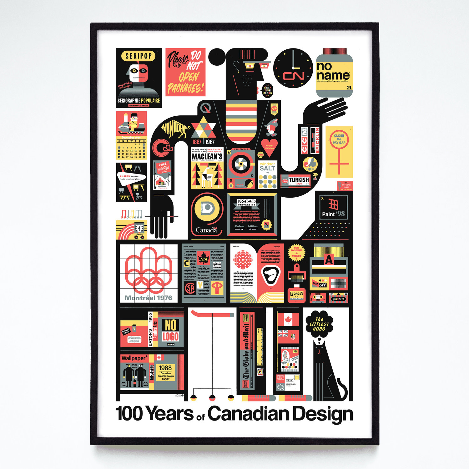 Raymond Biesinger | 100 Years of Canadian Design | Vivid Print - Vivid ...