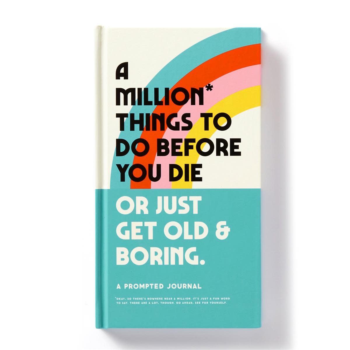 A Million Things to Do Before You Die Prompted Journal - Vivid Print ...