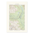 Jasper Topographic Map | Vivid Print - Vivid Print | Bee Waeland