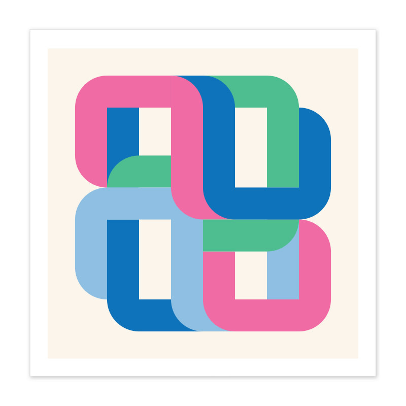 Bee Waeland | Cubeular Cool | Vivid Print - Vivid Print