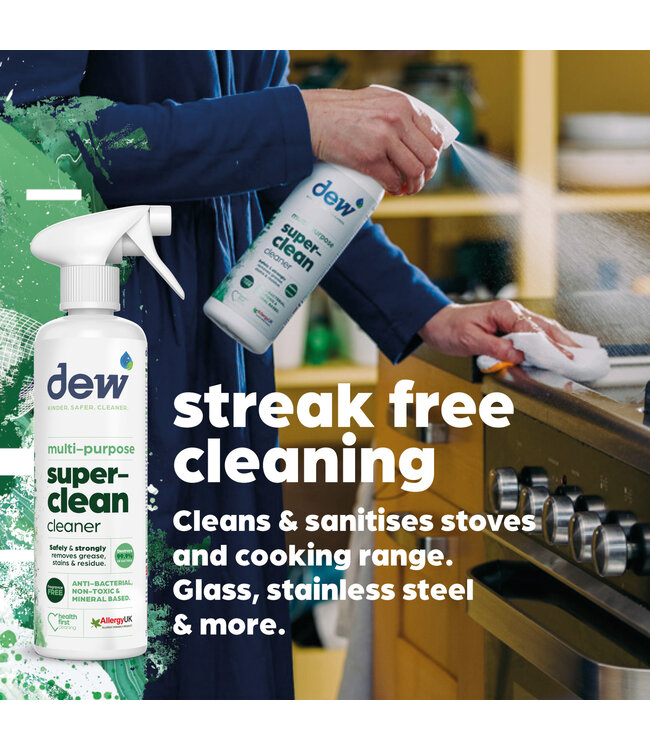 Dew Superclean Fragrance-free 500ml - Whole Bubs