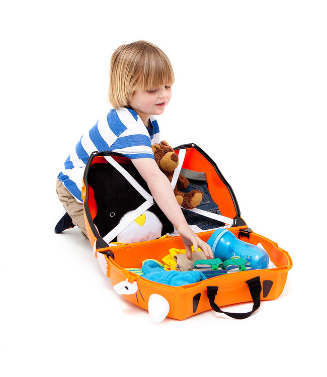 Trunki Ride on Luggage - Tipu Tiger - Whole Bubs