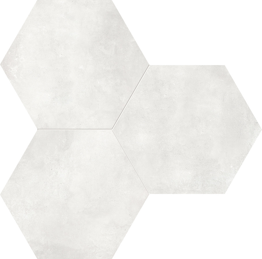 Form Graphite 7X8 Hexagon Matte Cement Look Porcelain Tile - Our Tile ...