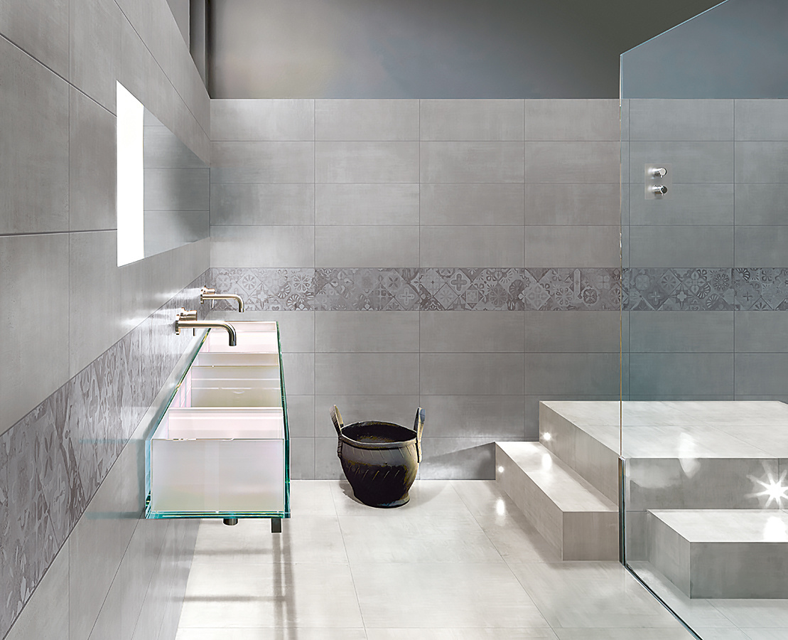 Piasentina Light Grey Matte 12x24 Glazed Porcelain Tile - Our Tile ...