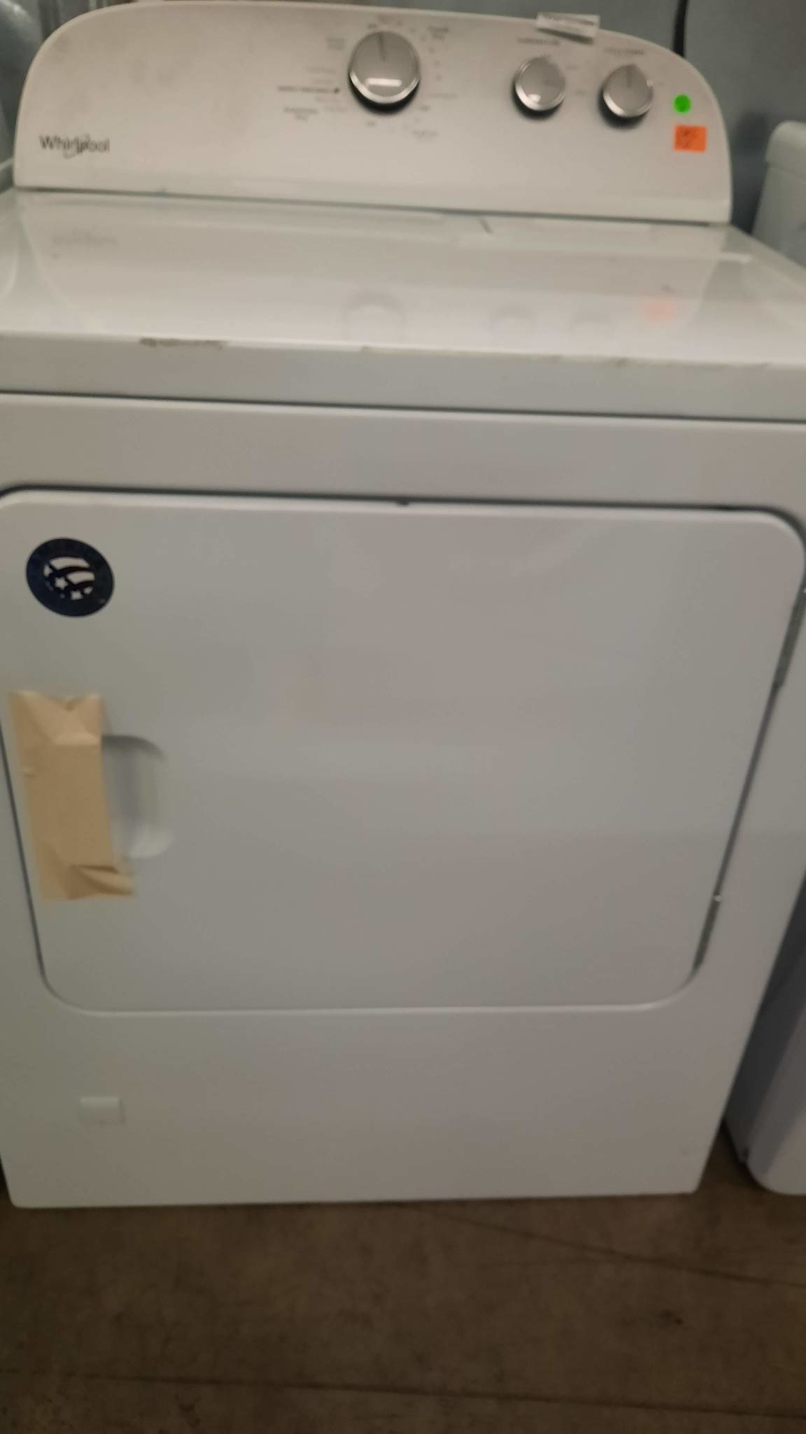 *Whirlpool WGD4815EW 7-cu ft Gas Dryer (White) - Fanning's Appliances