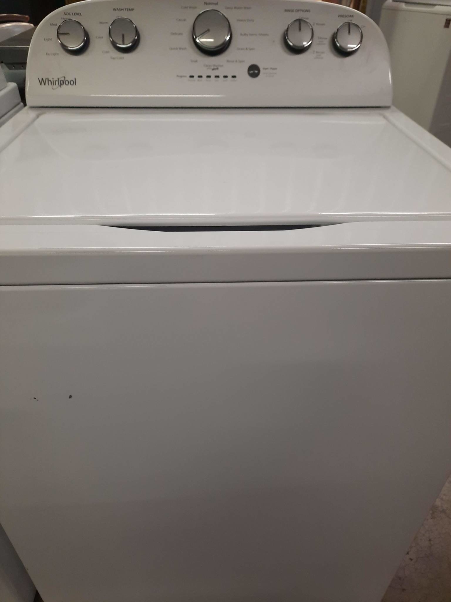 Whirlpool Whirlpool WTW5000DW3 4.3-cu ft High-Efficiency Top-Load ...