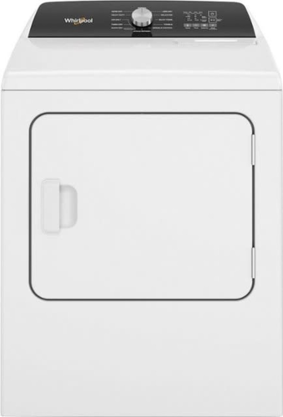 Whirlpool WED5050LW 7.0-cu ft Electric Dryer with Moisture Sensing and ...