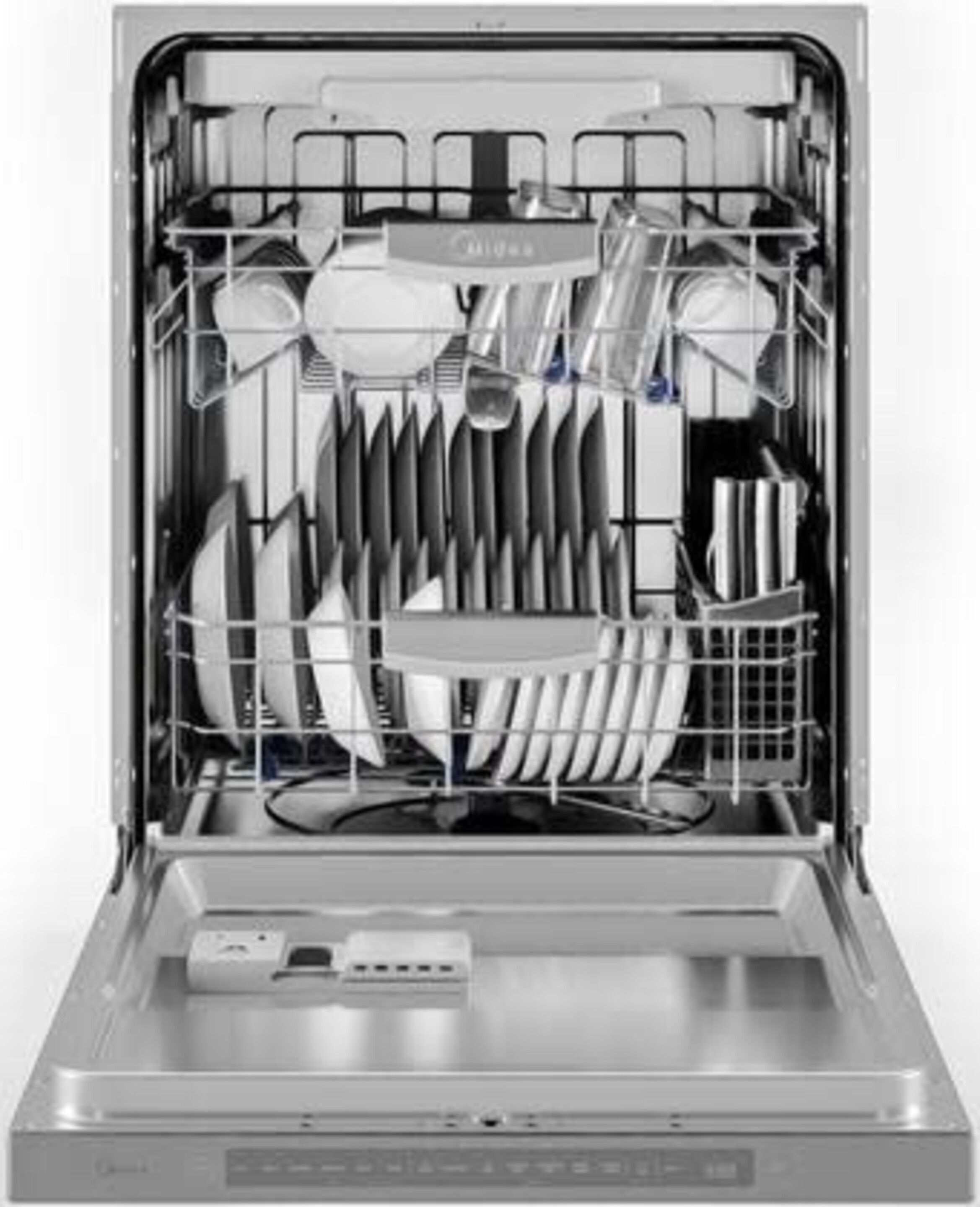 **Midea MDT24P4AST 24 Inch Fully Integrated Dishwasher with 14 Place ...