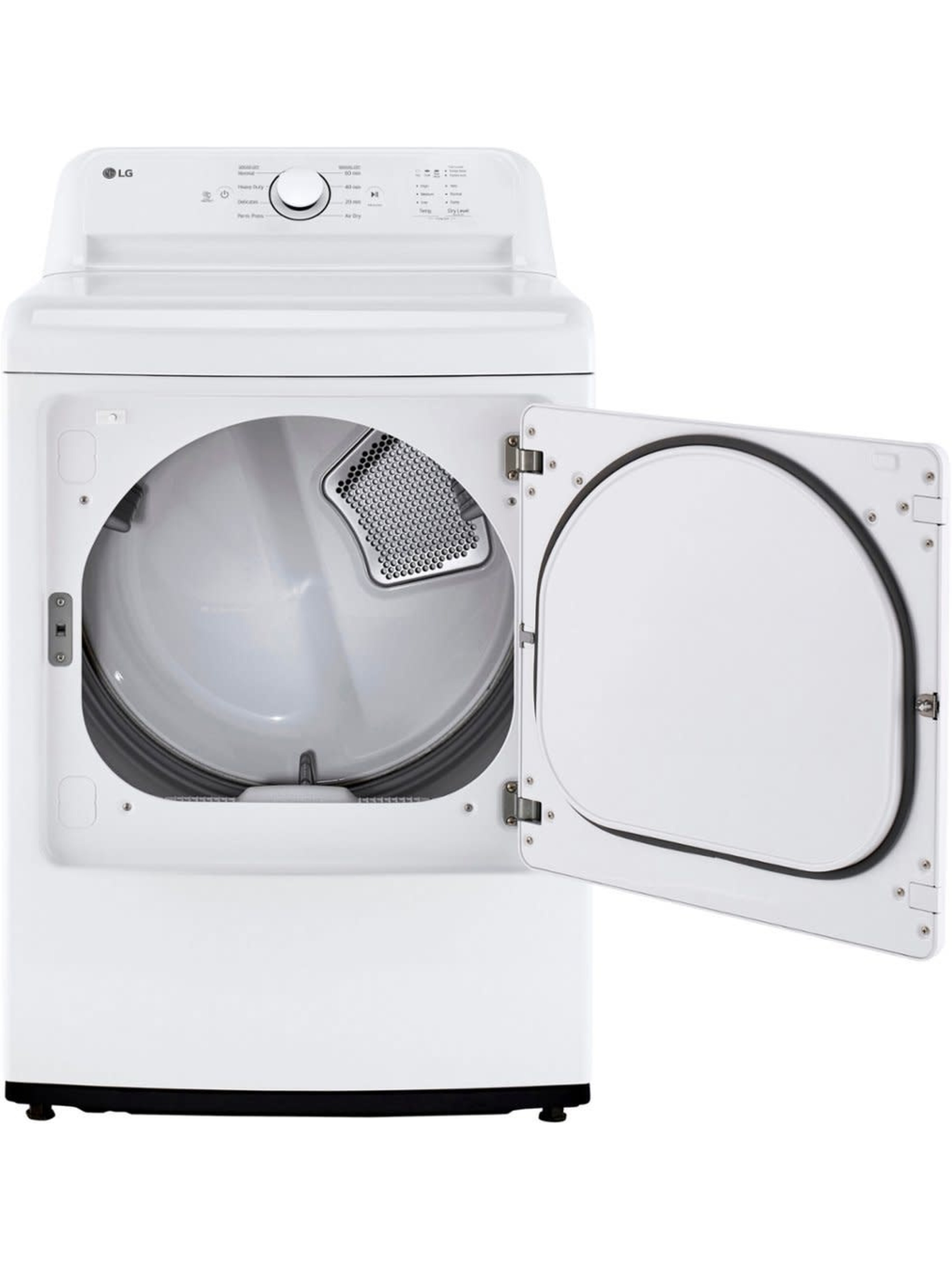 *LG DLE6100W 7.3 Cu. Ft. Smart Electric Dryer with Sensor Dry - White ...