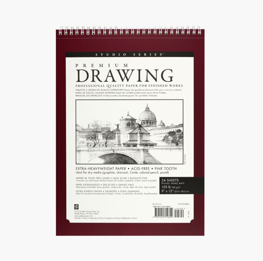 Sketch Pad 9"x12" - Portland Art Museum Store