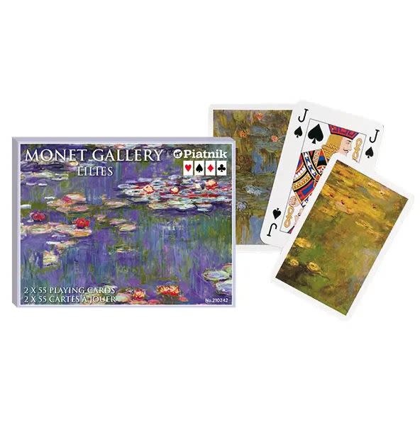 Playing Cards Double Deck Monet Water Lilies - Portland Art Museum Store