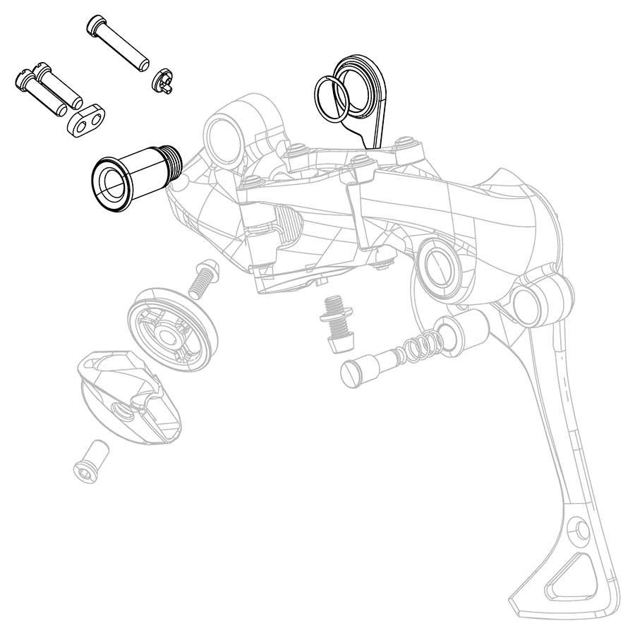SRAM XX1 (11Spd) B-Bolt & Limit Screws Kit - The Inside Line