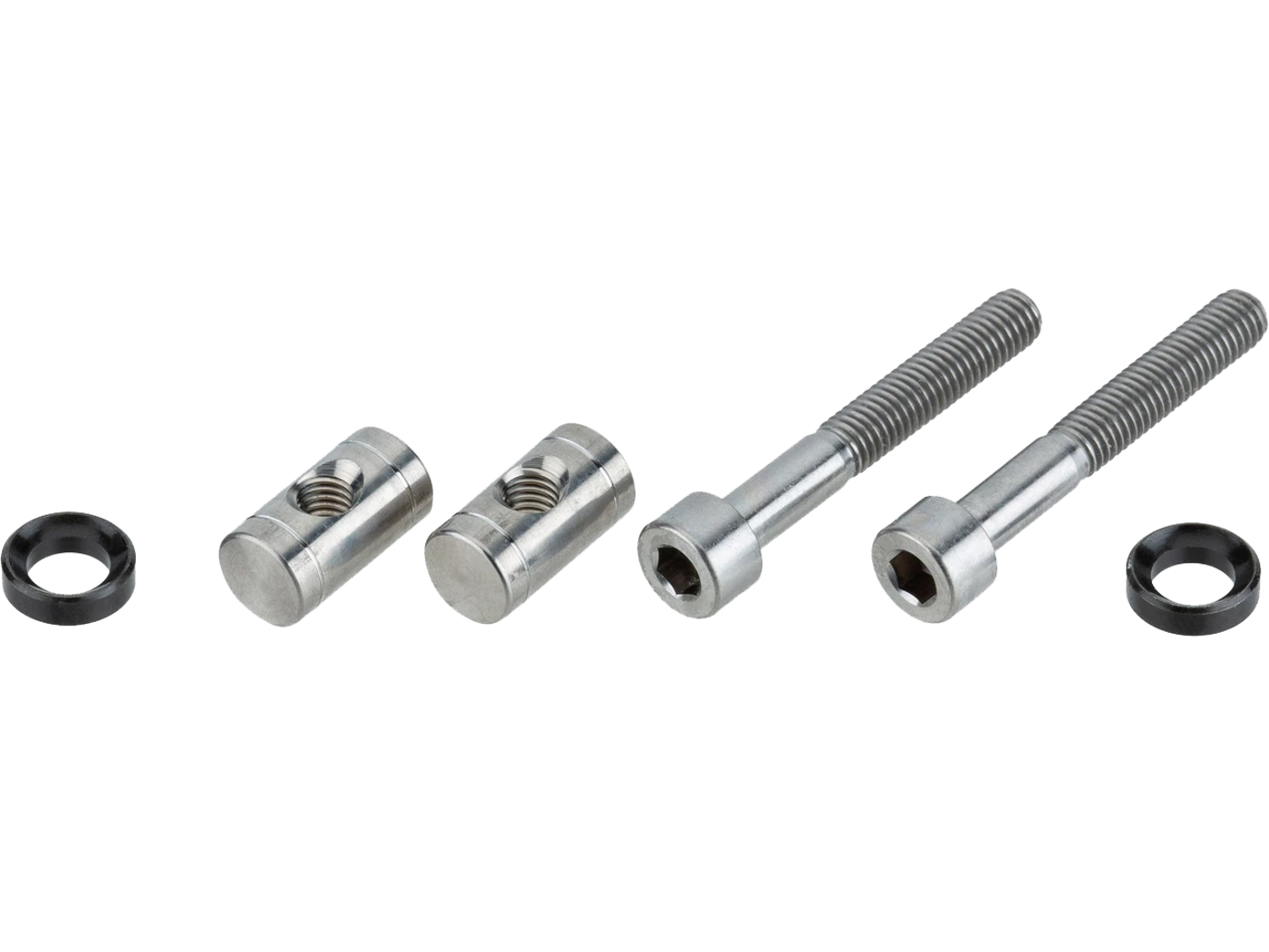 Fox Transfer SL Saddle Clamp Hardware (Titanium) - The Inside Line