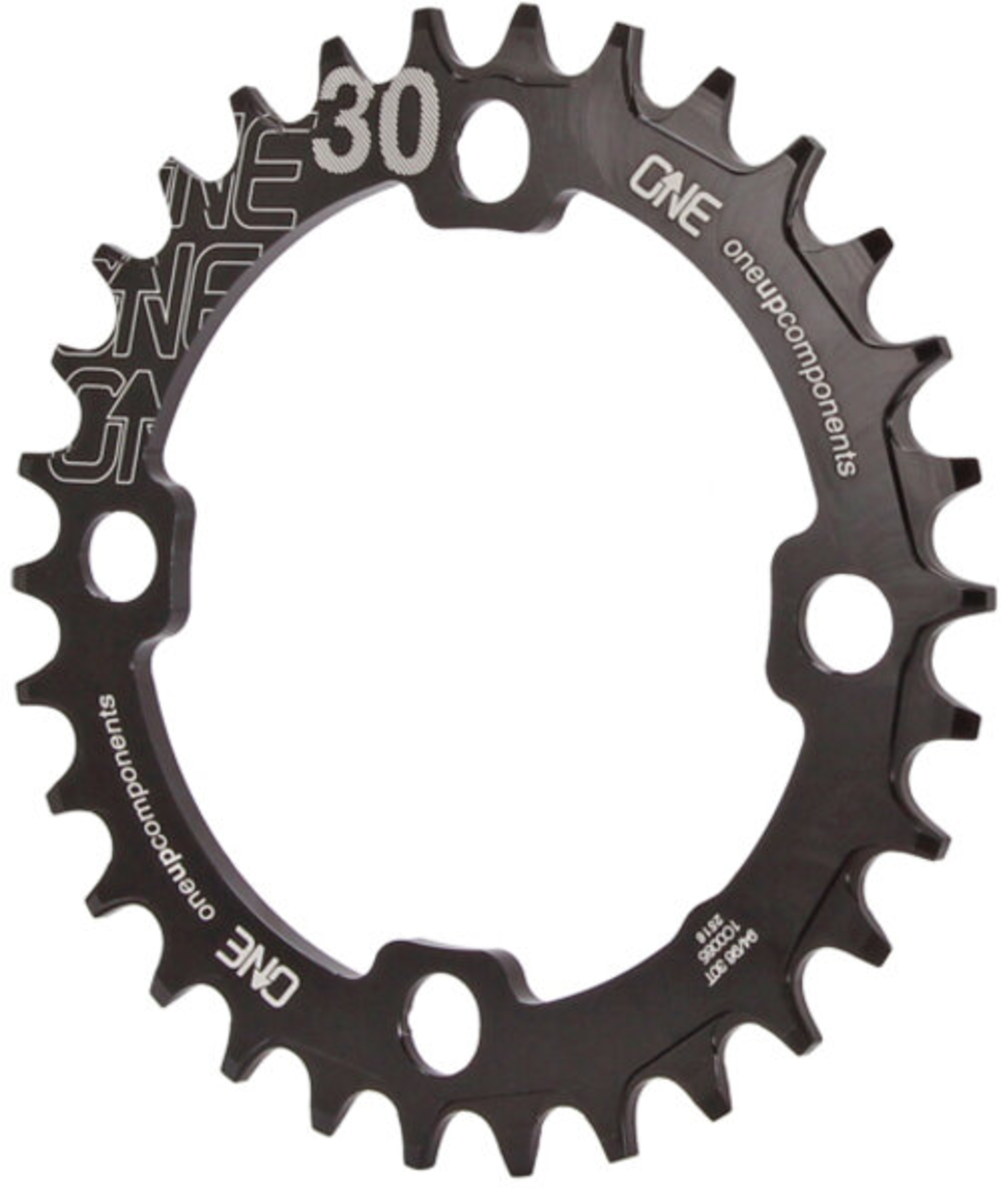 OneUp Chainring 94/96x30T - Black - The Inside Line
