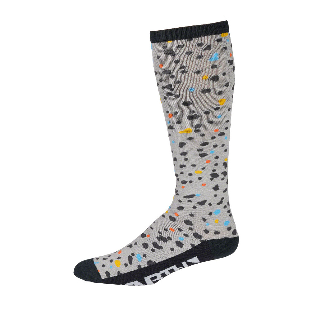 45NRTH Speck Heavyweight Knee High Wool Sock Grey / Dark Blue - The ...