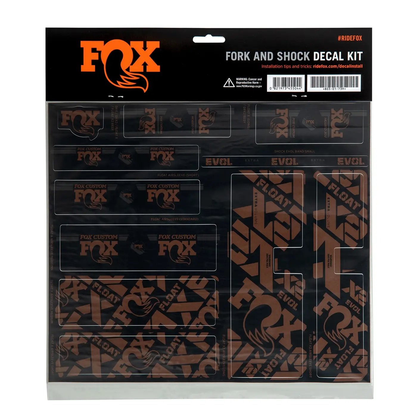 Fox Decal Kit - The Inside Line