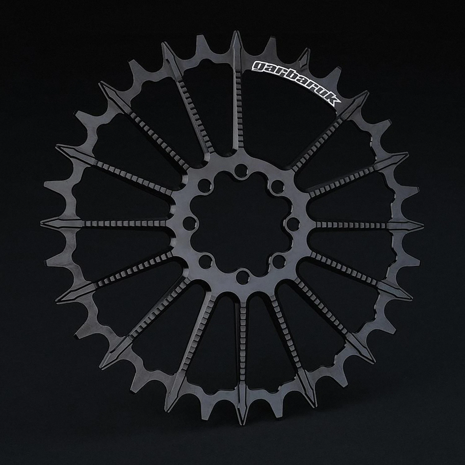 Garbaruk Round Chainring Black SRAM T-Type 8 Bolt DM Boost - The Inside ...