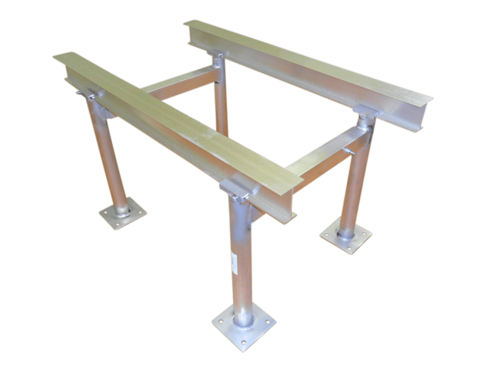 Aluminum Stands AC Stands Heavy Duty Round Tube (NOA Miami Dade) - MEP ...