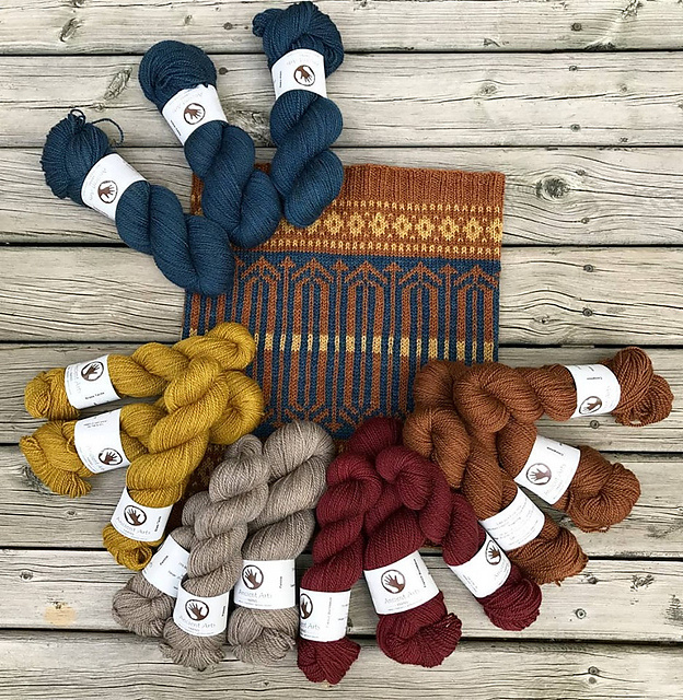 ANCIENT ARTS FIBRE CRAFTS Lascaux Fine - Magpie Knits