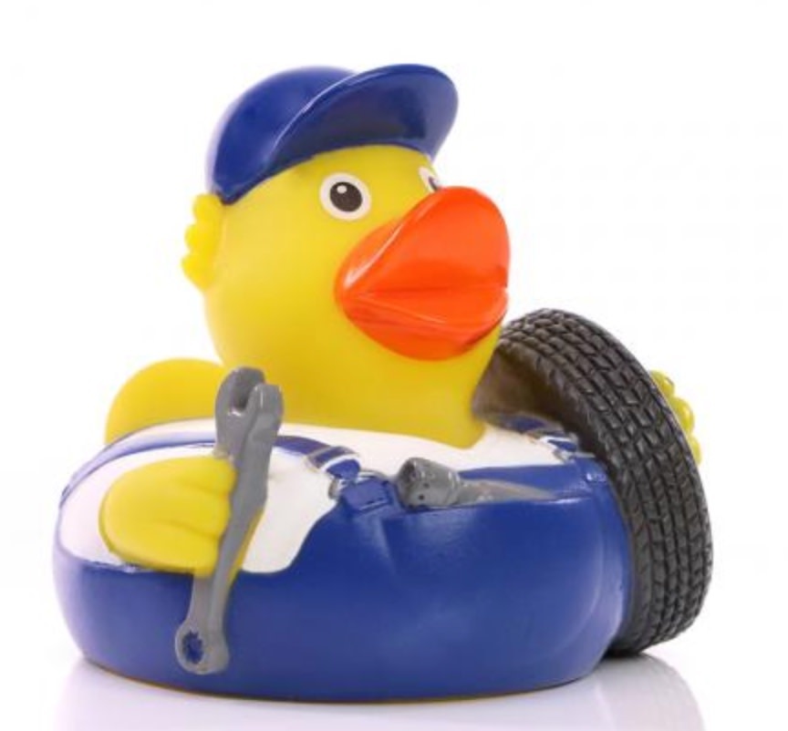 Car Mechanic Rubber Duck | Car Duck | Le Petit Duck Shoppe