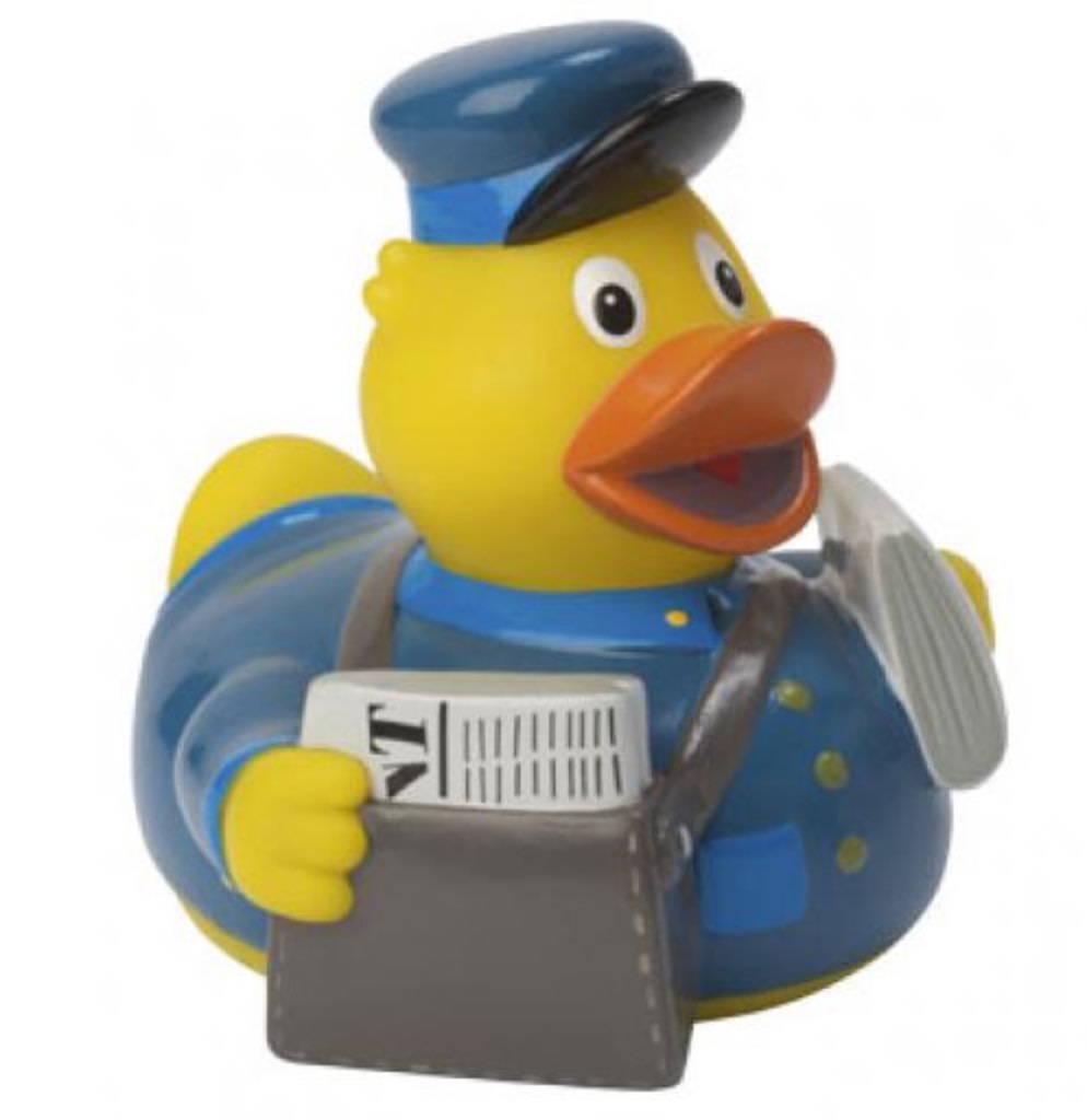Mailman Rubber Duck- Le Petit Duck Shoppe, Montreal, Canada | Le Petit ...
