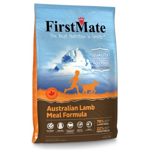 FirstMate Grain Free Dog Food- LID Australian Lamb Small Bites ...