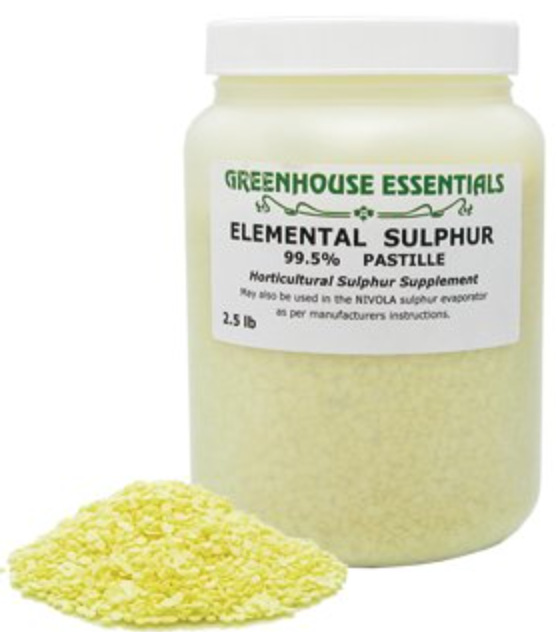 SULPHUR PASTILLE 1 kg - Zeneco Hydroponic Wholesale